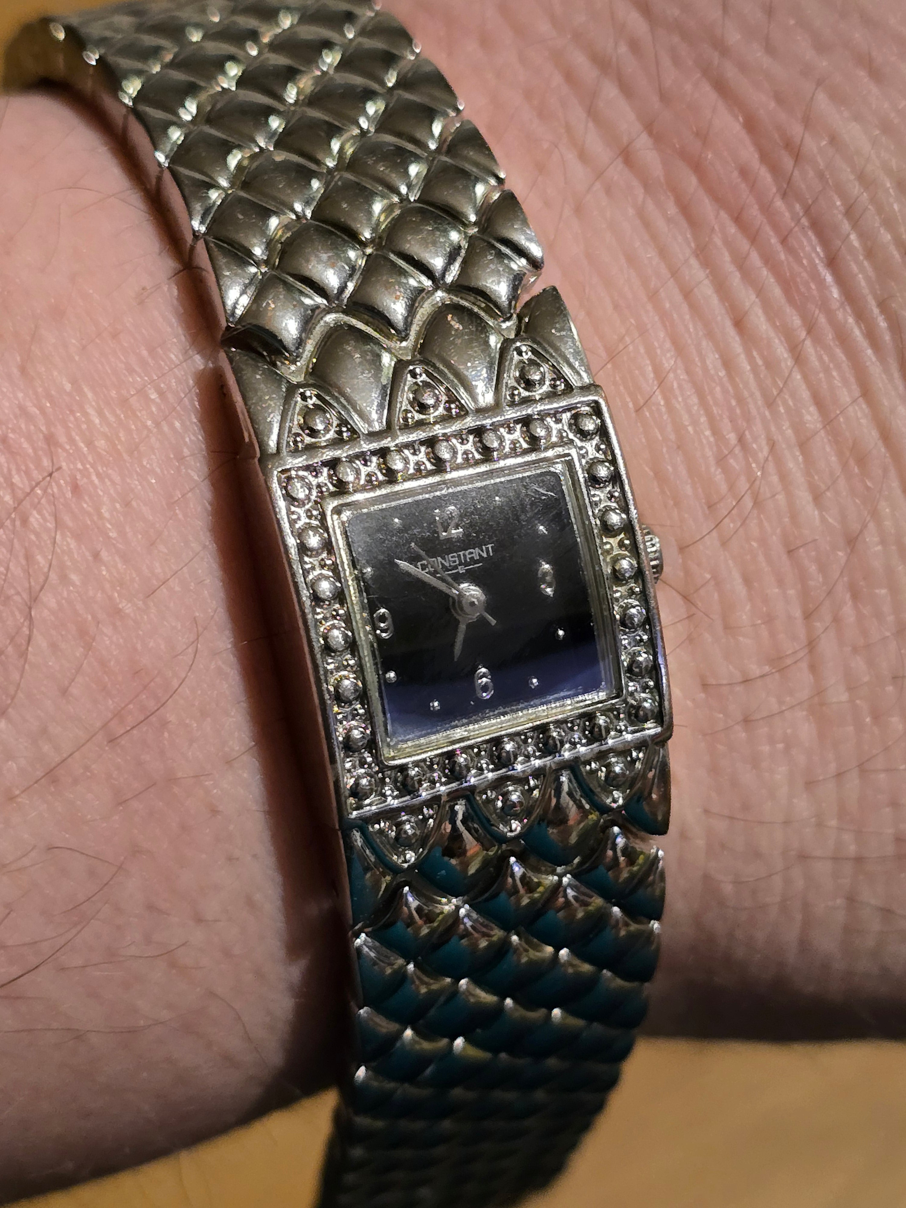 Constant Silver Coloured Ladies Quartz Watch - Pre-owned – West ...